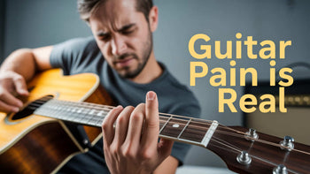 How to deal with Guitar finger pain and calluses