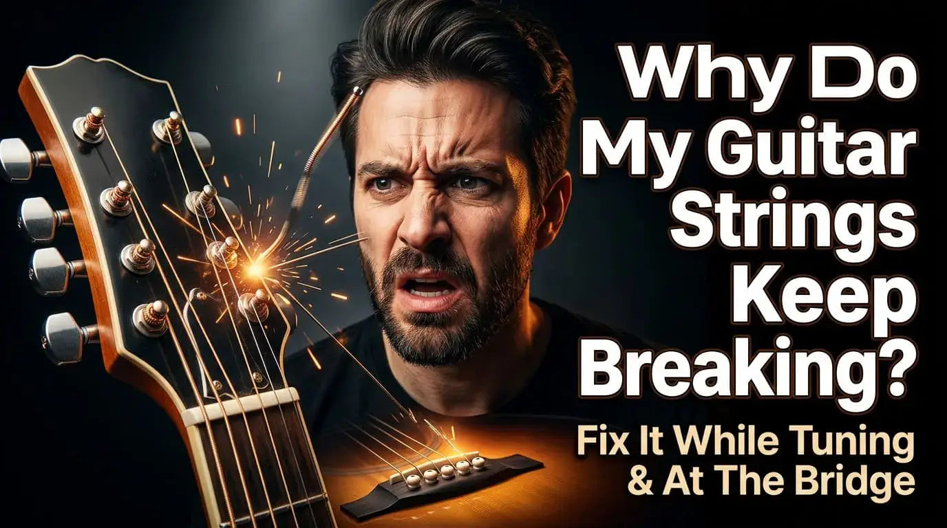 Why Do My Guitar Strings Keep Breaking? (Complete Guide to Causes, Fix ...