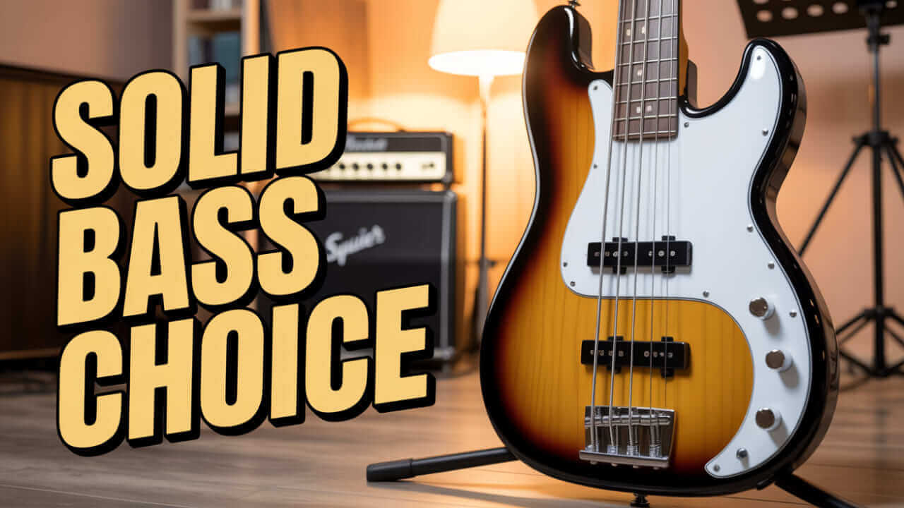 Choosing Your First Bass Guitar: Squier Precision Bass – guitarmetrics
