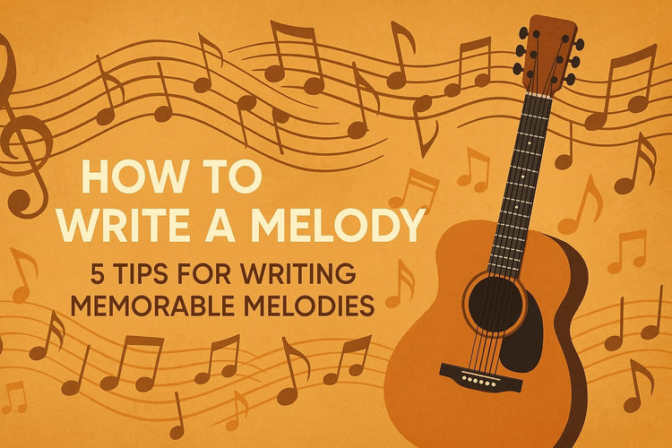 How to Write a Melody: 5 Tips for Writing Memorable Melodies