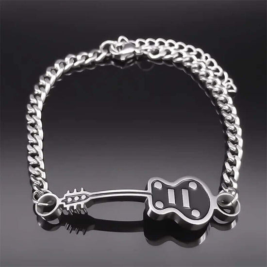 Classic Punk Guitar Unisex Bracelet – guitarmetrics