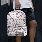 Guitar Design Minimalist Backpack – guitarmetrics