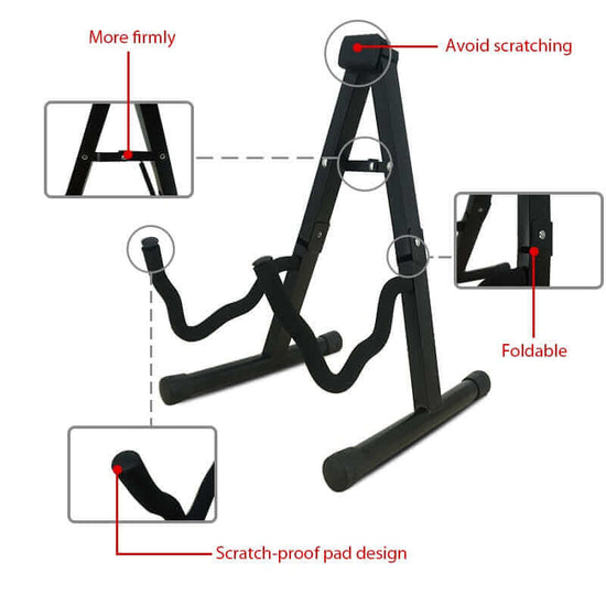 Universal Foldable Portable Guitar Stand