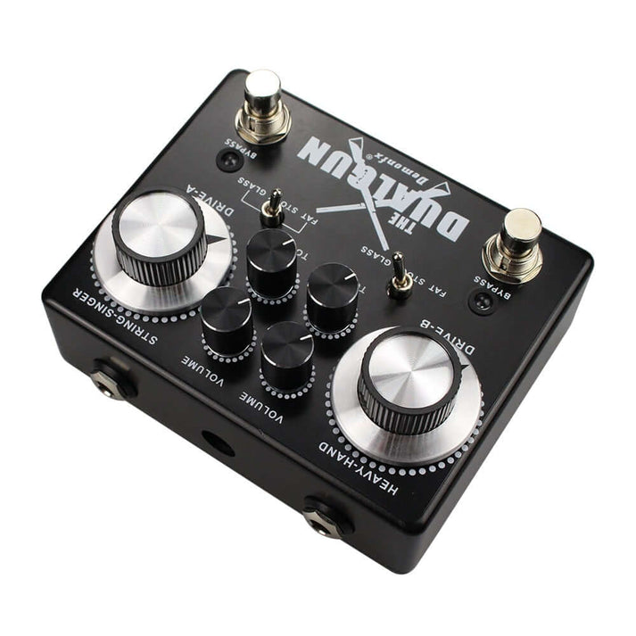 Demonfx Dualgun Overdrive Distortion Booster Guitar Effects Pedal ...