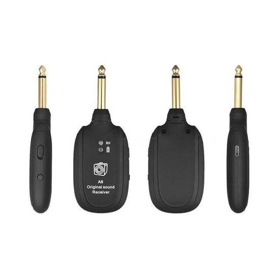 UHF™ wireless guitar transmitter and receiver system